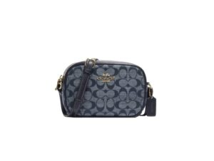 coach mini jamie camera bag (im/denim multi)