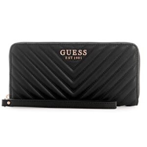 GUESS Keillah Large Zip Around Wallet, Black