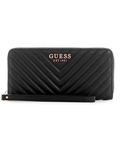 GUESS Keillah Large Zip Around Wallet, Black