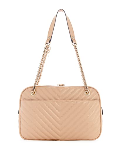 GUESS Keillah Top Zip Shoulder Bag, Beige