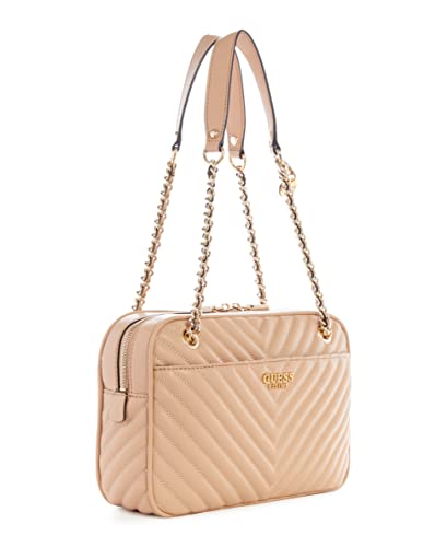 GUESS Keillah Top Zip Shoulder Bag, Beige