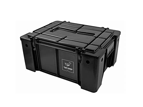 Front Runner Wolf Pack Stackable Home Storage Boxes, Impact-Resistant, Great for Storing Emergency Supply Storage, Seasonal Gear and other Household Items (Black) Capacity/Size (Single, Wolf Pack)