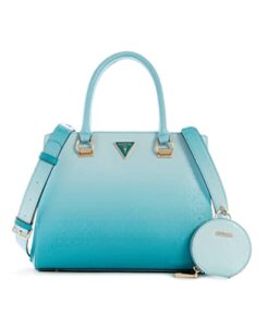 guess alexie girlfriend satchel, aqua multi ombre