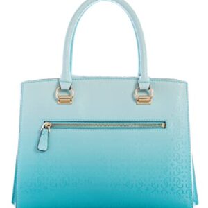 GUESS Alexie Girlfriend Satchel, Aqua Multi Ombre