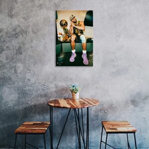 Stephen Curry Poster Basketball Stars Poster Canvas Wall Art Decor Living Room