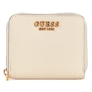 GUESS Laurel Small Zip Around Wallet, Stone