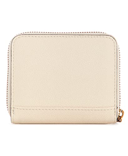 GUESS Laurel Small Zip Around Wallet, Stone