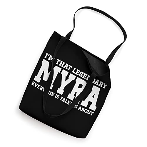 Myra Personal Name Women Girl Funny Myra Tote Bag