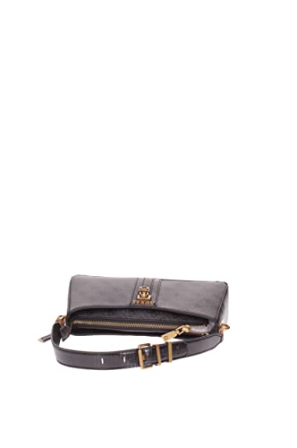 GUESS Ginevra Elite Shoulder Bag, Coal Logo