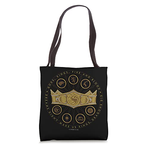 House of the Dragon God, Kings, Fire And Blood Tote Bag