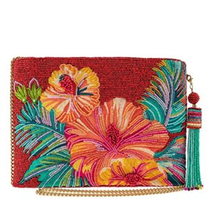 mary frances island fever crossbody clutch handbag, multi