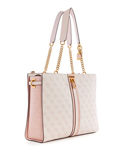 GUESS Ginevra Society Tote, Blush Logo