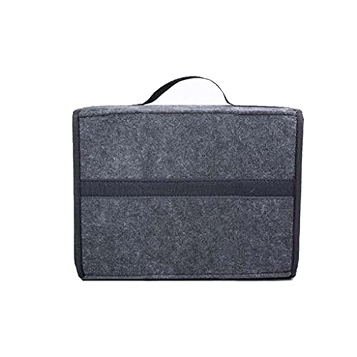 BIENKA Car Storage Bag Trunk Organizer Box Felt Cloth Storage Box Auto Cargo Container Bags Multi-Pocket Tidying Bags Car Accessories Boxes