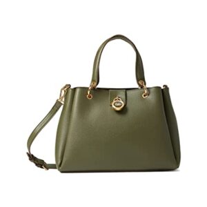 Anne Klein AK Lock Satchel, Moss