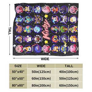 senoi Cartoon Blankets Super Soft Lightweight Throw Blanket Warm Flannel Blanket for Bed Sofa, (Cartoon 1, 50''x40'')