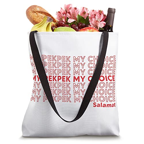 My PekPek My Choice Tote Bag