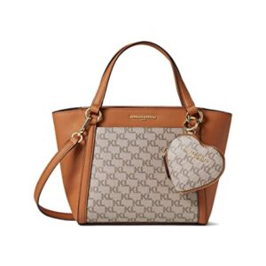 Karl Lagerfeld Paris Iris Small Tote Almond/Taupe One Size