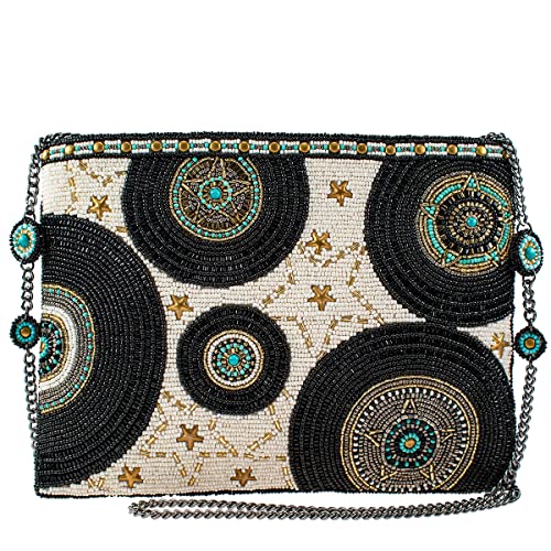 Mary Frances Turntable Crossbody Clutch Records Handbag, Multi