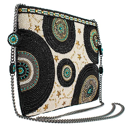 Mary Frances Turntable Crossbody Clutch Records Handbag, Multi