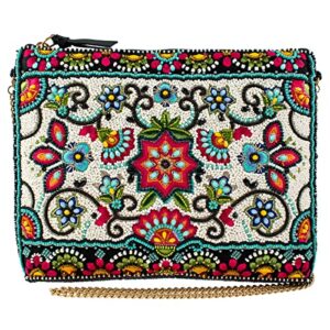 mary frances crossbody clutch, multi