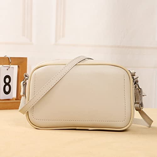 Small Crossbody Bags For Women Phone Wallet Fashion Bag Unisex Large Capacity Bag Fashion Portable Black Messenger Bag(White,One Size)