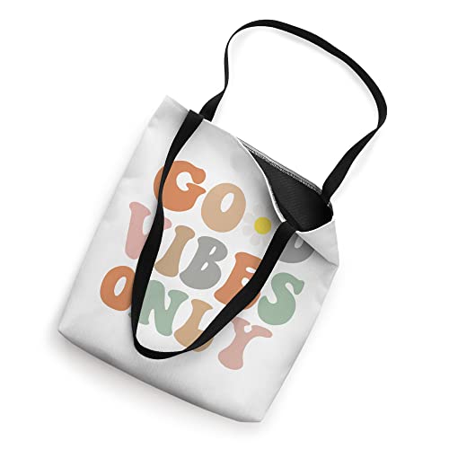 Good Vibes Only Retro with Daisy Tote Bag