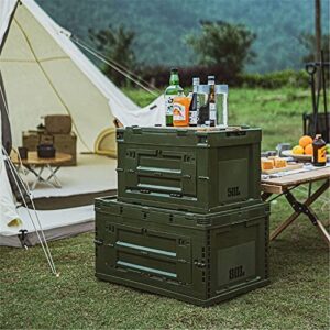 Camping Folding Box Auto Trunk Organizer and Storage Collapsible Storage Bin Folding Utility Crate Folding Container Auto Trunk & Home & Garage & Outdoor Organization Save Space