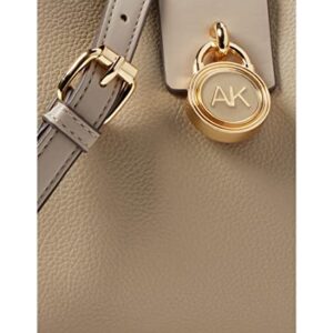 Anne Klein AK Lock hobo Crossbody, Stone