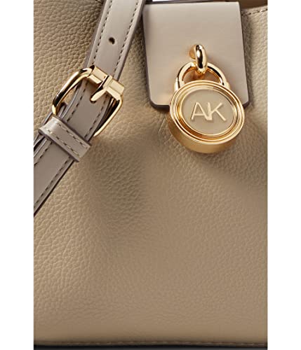 Anne Klein AK Lock hobo Crossbody, Stone