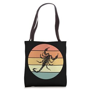 retro scorpion outfit love scorpions tote bag