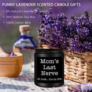 Mothers Day Gifts for Mom from Daughter Son, Best Mom Gifts, Funny Mothers Day Gifts, Mom Christmas Gifts, Thanksgiving Birthday Gifts for Mom Stepmother Adoptive Mother, Lavender Scented Candles