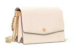 tory burch women’s robinson convertible shoulder bag, new cream