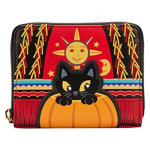 Disney Hocus Pocus Dani Binx Zip Around Wallet