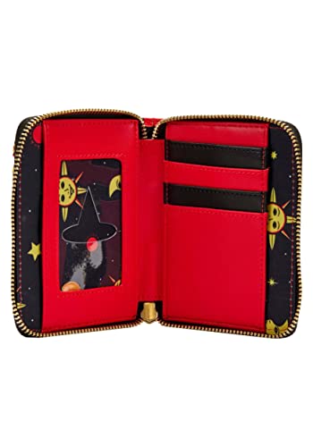 Disney Hocus Pocus Dani Binx Zip Around Wallet