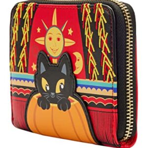 Disney Hocus Pocus Dani Binx Zip Around Wallet