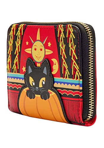 Disney Hocus Pocus Dani Binx Zip Around Wallet