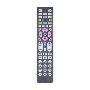 GE Home electricalGE 6-Device Backlit Universal Remote Control, Silver, 37038 & Universal Remote Control for Samsung, Vizio, Lg, Sony, Sharp, Roku, Apple TV, Smart TVs, Graphite