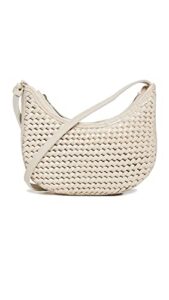 bembien women’s mini sling bag, cream, off white, one size