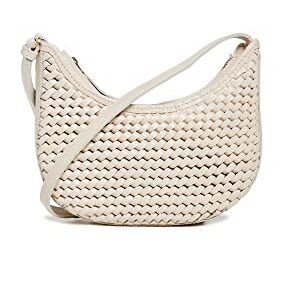 Bembien Women's Mini Sling Bag, Cream, Off White, One Size