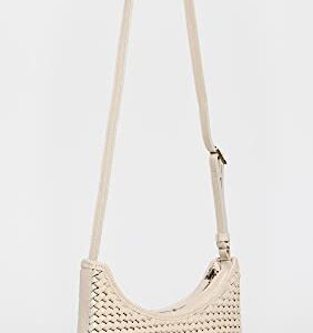 Bembien Women's Mini Sling Bag, Cream, Off White, One Size