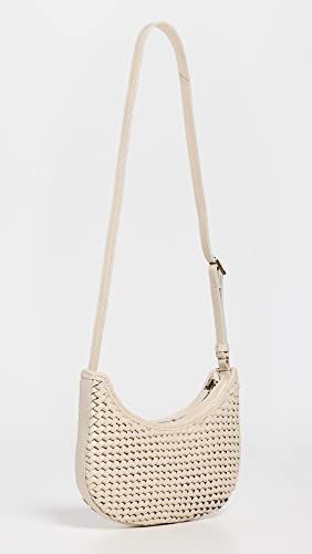 Bembien Women's Mini Sling Bag, Cream, Off White, One Size