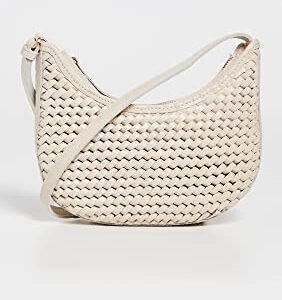 Bembien Women's Mini Sling Bag, Cream, Off White, One Size