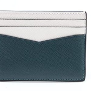 Kate Spade New York Staci Small Slim Card Holder Peacock Sapphire Multi