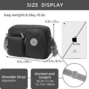 Vendra Moka Crossbody Bag for Women & Shoulder Waterproof Handbag Purse for Women, Small Travel Bag…