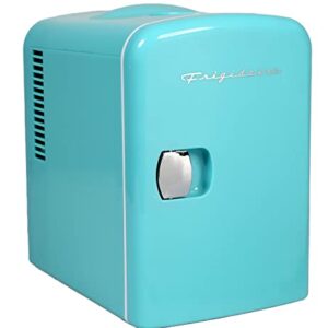 Frigidaire BLUE EFMIS149_AMZ Mini Compact Cooler Fridge, 4 Liter Capacity Chills Six 12 oz Cans, standard & EFMIS151 Mini Compact Personal Home Office Fridge Cooler, 4L Capacity