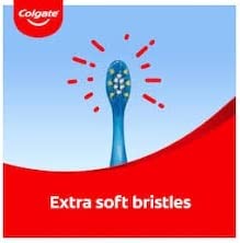 Colgate Bluey Toothbrush for Children with Suction Cup, Kids 2-5 Years Old, Extra Soft (Colors & Characters Very) - Pack of 6