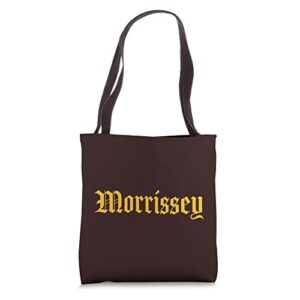 MORRISSEY Family Name Tote Bag