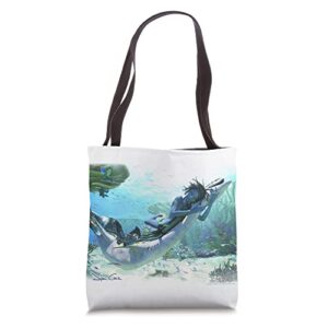 avatar: the way of water ilu agile swimmers of the reef tote bag