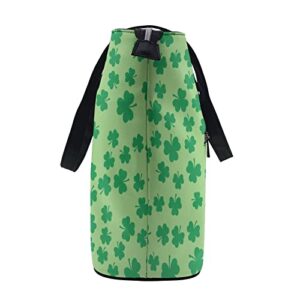 Women's Large Capacity Work Tote Bags Leather Big Purses And Handbags Ladies Waterproof Big Shoulder Commuter Bag Compatible with St Patricks Day Green Shamrock Clover Leaf Grass