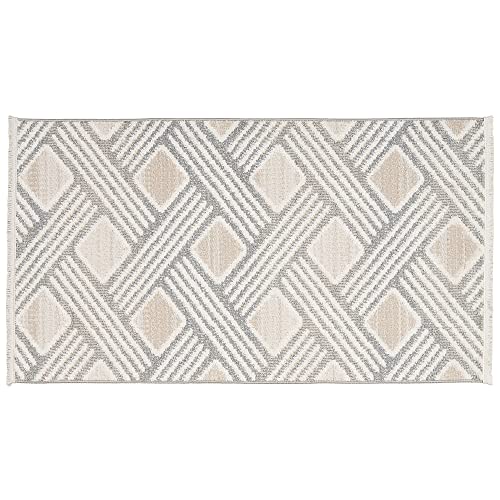 Nourison 26 x 45 Renzo Accent Rug 26"" X 45"" Beige